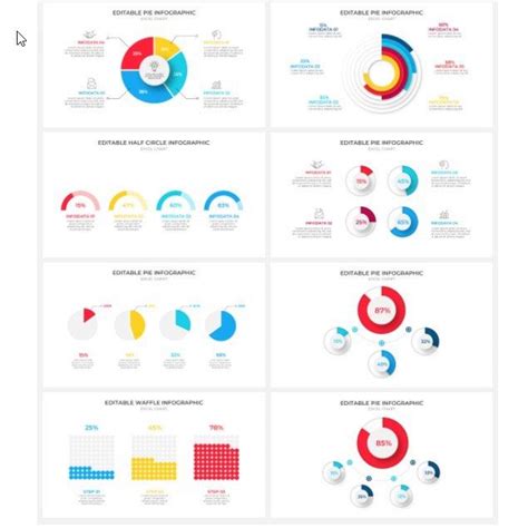 animated excel data charts powerpoint presentation template computers