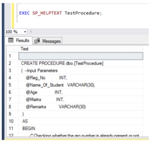 Different Ways To Script Out Stored Procedures In Sql Server