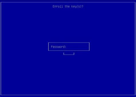 Secure Boot Setup Proxmox Ve