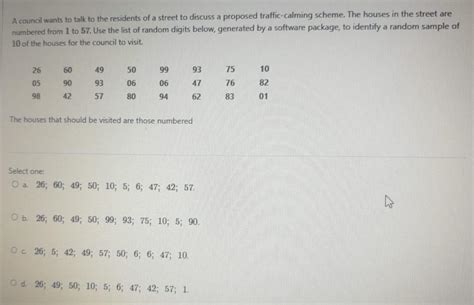 Solved The Post Box Numbers Of The Houses In A Certain