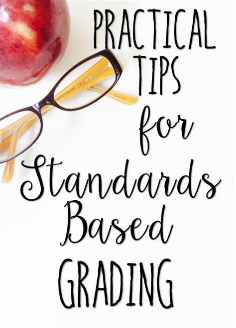 Tips For Standards Based Grading Teaching With Jennifer Findley