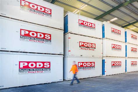 Mobile Self Storage Storage Container Hire PODS