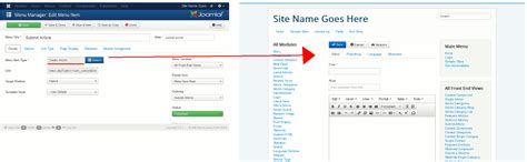 Joomla Menu Item Types Inmotion Hosting