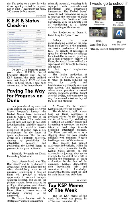 The Weekly Kerman Issue 152 Rkspmemes