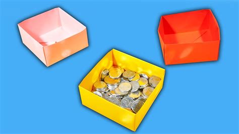 КАК ДА СИ НАПРАВИМ ОРИГАМИ ПОДАРЪЧНА КУТИЯ ЛЕСНА КУТИЯ ЗА ОРИГАМИ