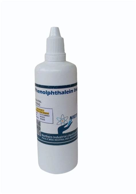 Phenolphthalein Indicator For Laboratory Use At ₹ 110bottle In Bhopal Phenolphthalein Indicator For Laboratory Use At ₹ 110bottle In Bhopal