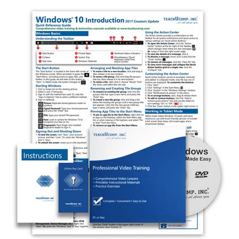 Learn Windows 10 Deluxe Training Tutorial Video Lessons Pdf
