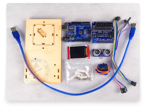 Ultrasonic Radar Scanning Programming For Uno R3 Detection Robot Electronic Diy Kit Zeus Diy