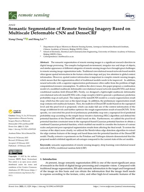 semantic segmentation pdf