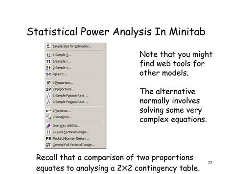 Ppt Statistical Power And Sample Size Calculations Powerpoint Presentation Id381479