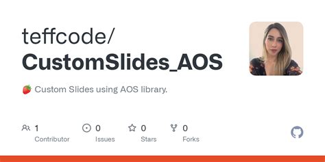 Github Teffcodecustomslidesaos 🍓 Custom Slides Using Aos Library