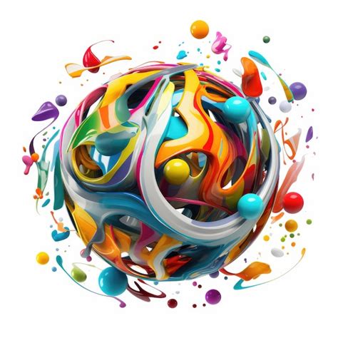 premium ai image chaos unleashed the symbol of randomness on a