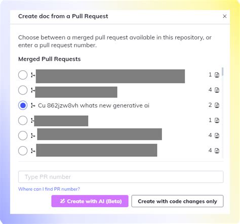 Create Doc From Pull Request With Ai 🏊 Swimm Developer Community