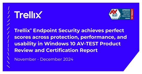 The Results Are In 📩 Trellix Endpoint Security Received A Perfect Score In Av Tests November
