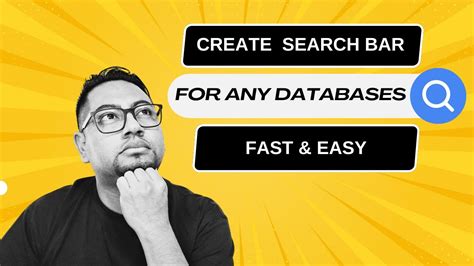 Create A Search Bar For Any Databases Or CMS With Suggest Drop Down List YouTube