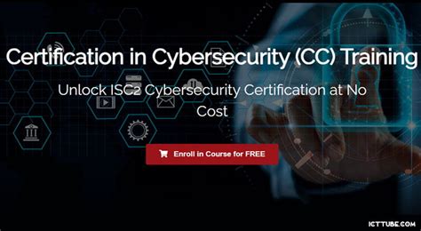 Certification In Cybersecurity Cc Training Icttube
