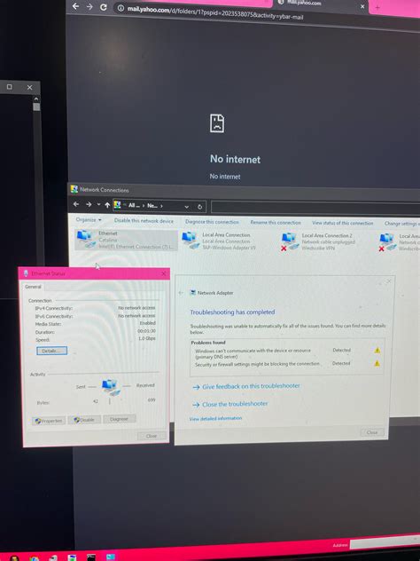 Cannot Connect To Internet Says No Internet But Works On All Other