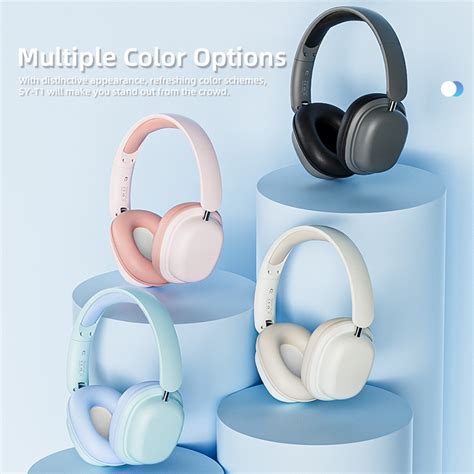 Tai nghe không dây SY T1 Tai nghe chơi game Bluetooth có micrô cắm phát