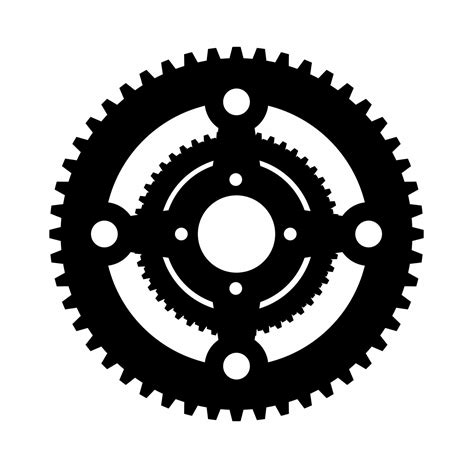Gear Icon Illustration Stock Vector 17346569 Vector Art At Vecteezy