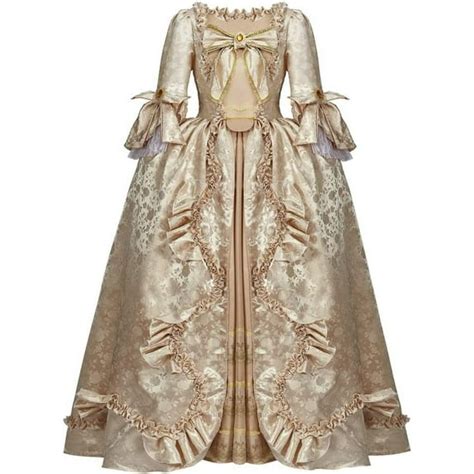 Court Rococo Baroque Marie Antoinette Ball Dresses 18th Century
