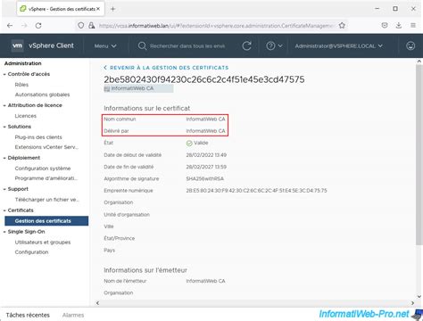 Secure Access To Vmware Vcenter Server Vcsa Over On Vmware Vsphere 67 Vmware