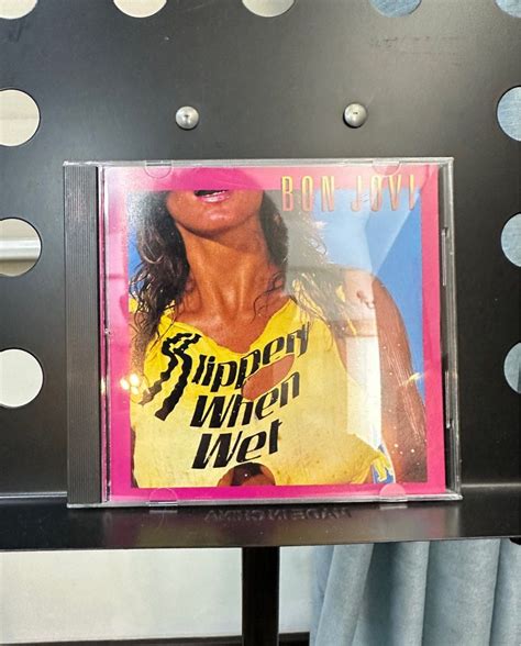 Bon Jovi Slippery When Wet Album Covers