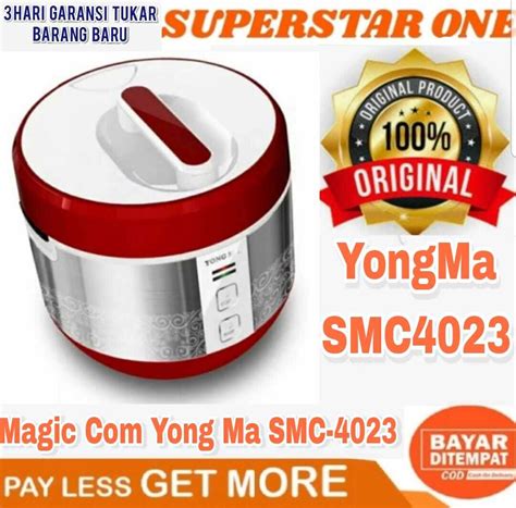 Magic Com Rice Cooker Yong Ma Smc 4023 Yongma Smc4023 Lazada Indonesia