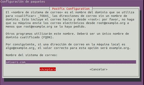Instalar Y Configurar Un Servidor De Correo Electrónico Con Postfix Y Squirrelmail En Linux