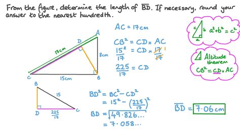 Solving Right Triangles With Altitude At William Ashbolt Blog
