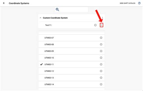 Edit Coordinate Systems Survey Assistant