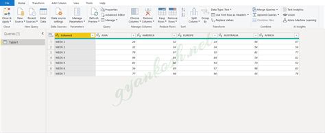 how to split columns in power query with examples