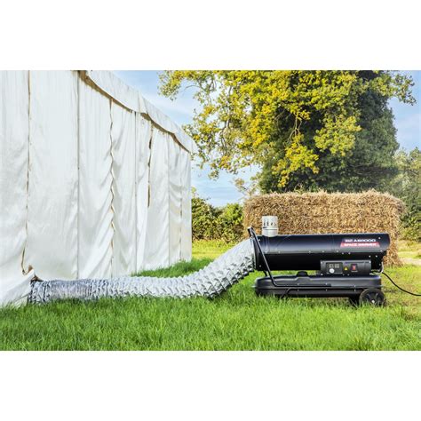 Sealey Space Warmer® Indirect Kerosene Diesel Heater 102 000btu Hr With Wheels Ondemand Truck