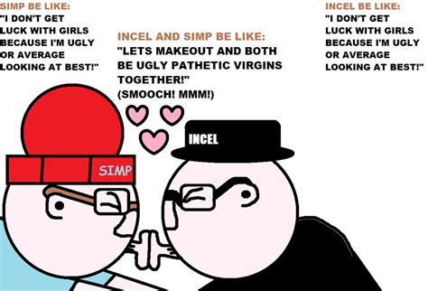 An Incel And A Simp Make Out Ugly Virgin Love By Pedrew0 On Deviantart