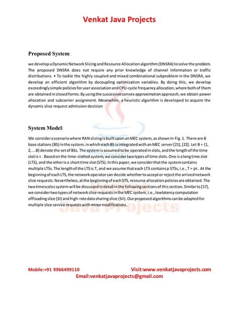 Dynamic Network Slicing And Resource Allocation In Mobile Edge