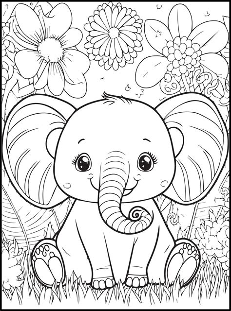 Conjunto De Animais Fofos De Desenho Animado Para Colorir Vetor Premium The Best Porn Website