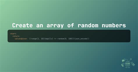 Random Array Values Cerb