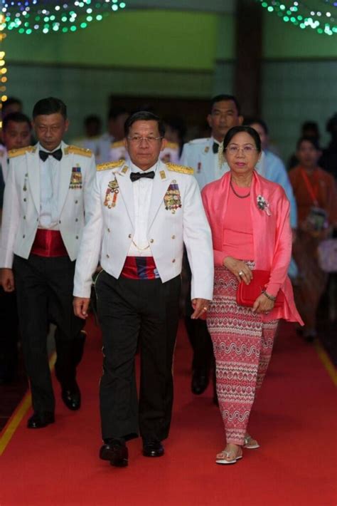 ပြည်သူတွေကို ချွေတာခိုင်းတဲ့ မင်းအောင်လှိုင်နဲ့ မိန်းမ ကြူကြူလှ ဒေါ်လာ