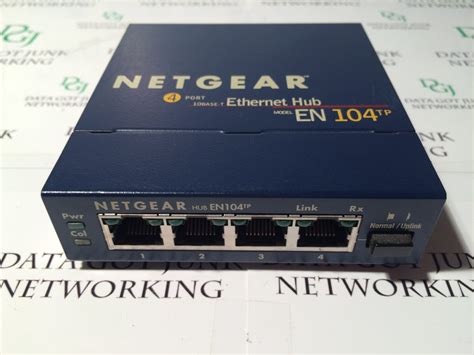 Netgear En104 4 Port 10base T Ethernet Network Hub