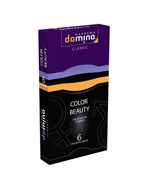 Купить Презервативы Domino Classic Color Beauty 6 шт цена за упак