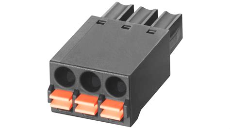 6gk59801cb100ca5 Siemens Terminal Block 3 Way Push In Termination Rs