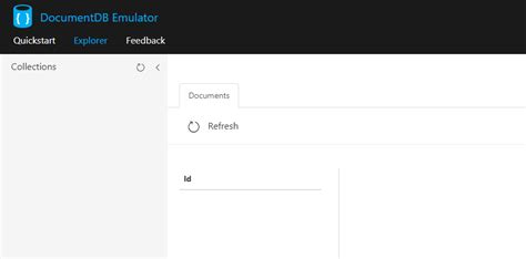 Emulation Running Cosmos Db Emulator In A Docker Container Ui Completely Unresponsive