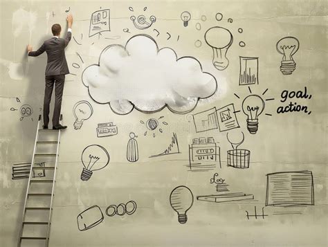 Business Concept Visualization Stock Illustration Illustration Of Achievement Conceptual