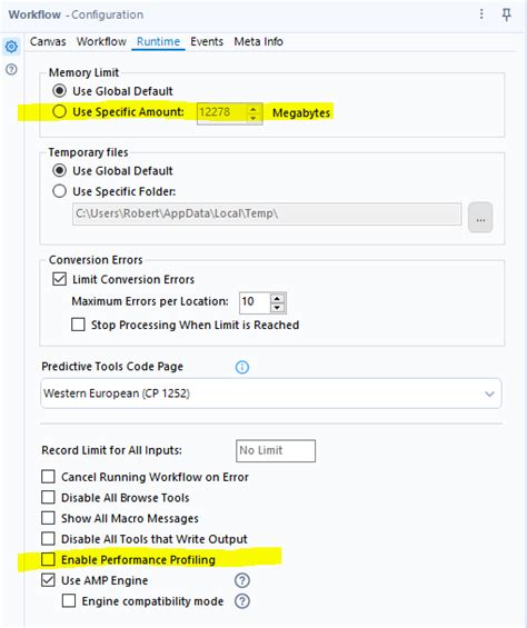Memory Limit Exceeded How To Isolate Cause Withi Alteryx Community