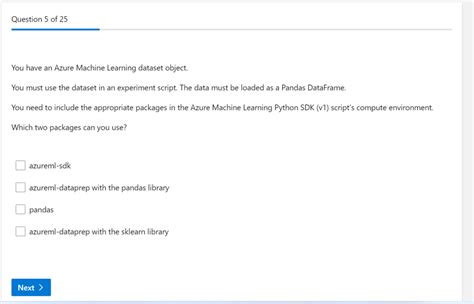 Solved You Have An Azure Machine Learning Dataset Object