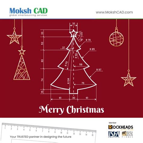 Moksh Cad Wishes You A Happy Christmas Moksh Cad Posted On The Topic