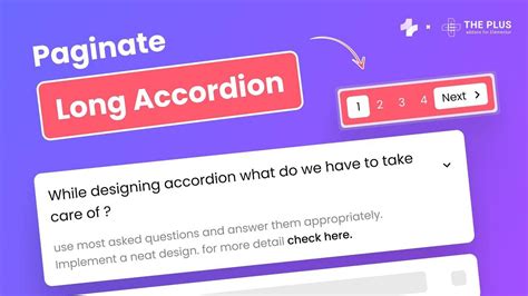 How To Add Pagination To Long Accordion In Elementor Part 38 Video Tutorial