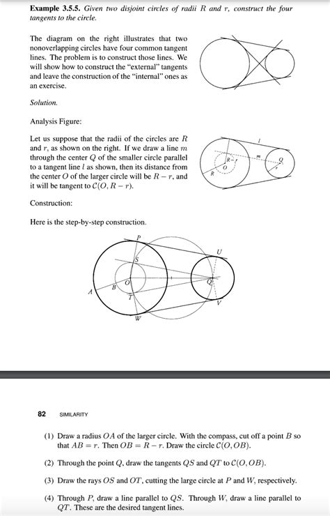 Solved Example 3 5 5 ﻿given Two Disjoint Circles Of Radii R