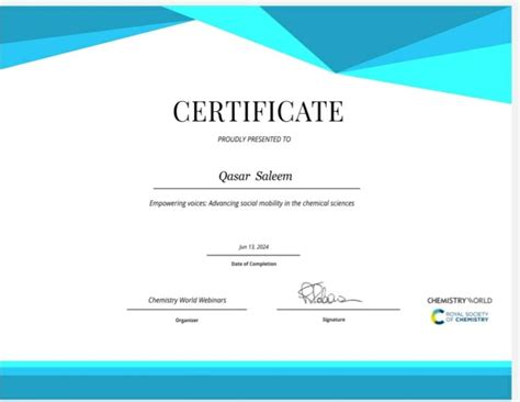 Dr Qaiser Saleem On Linkedin Rsc