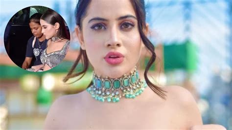 Urfi Javed Keeps It Desi In Stunning Grey Embellished Lehenga With A