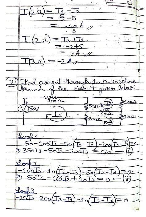 Solution Basic Electrical And Electronics Engineering 1 Dc Circuit Analysis Using Loop Analysis